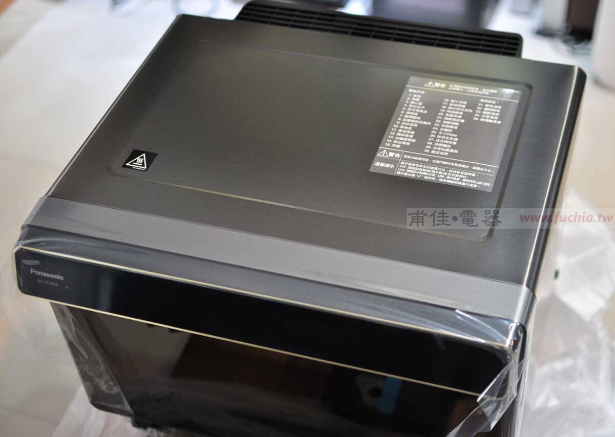 【開箱】Panasonic 30L 蒸氣烘烤爐 NU-SC300B | 甫佳電器部落格 ！ Fuchia Blog
